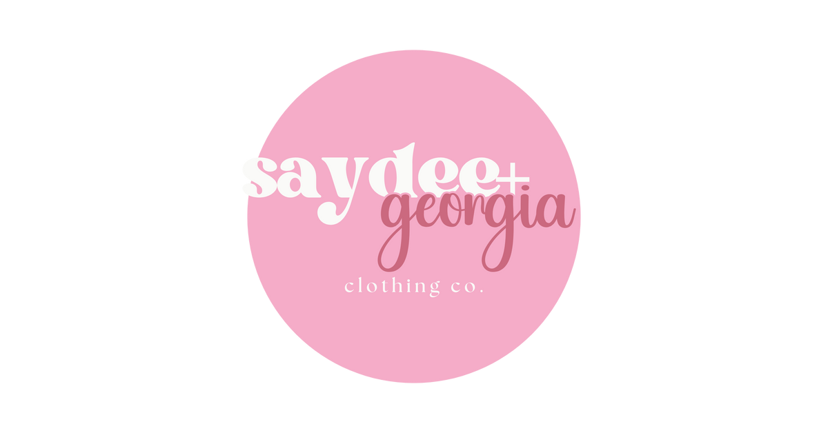 Saydee+Georgia Clothing Co. – Sadie+Georgia Clothing Co.